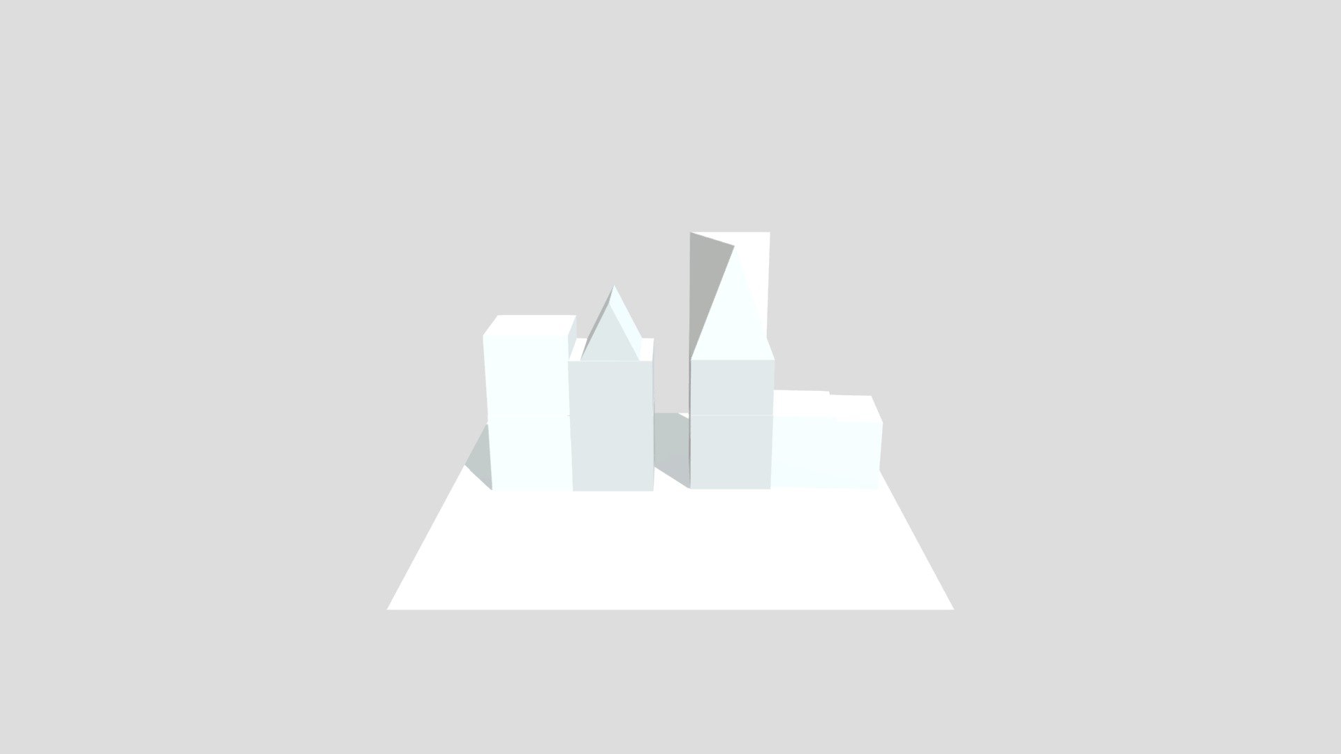 City Street View - 3D model by smorozova [5c37e83] - Sketchfab