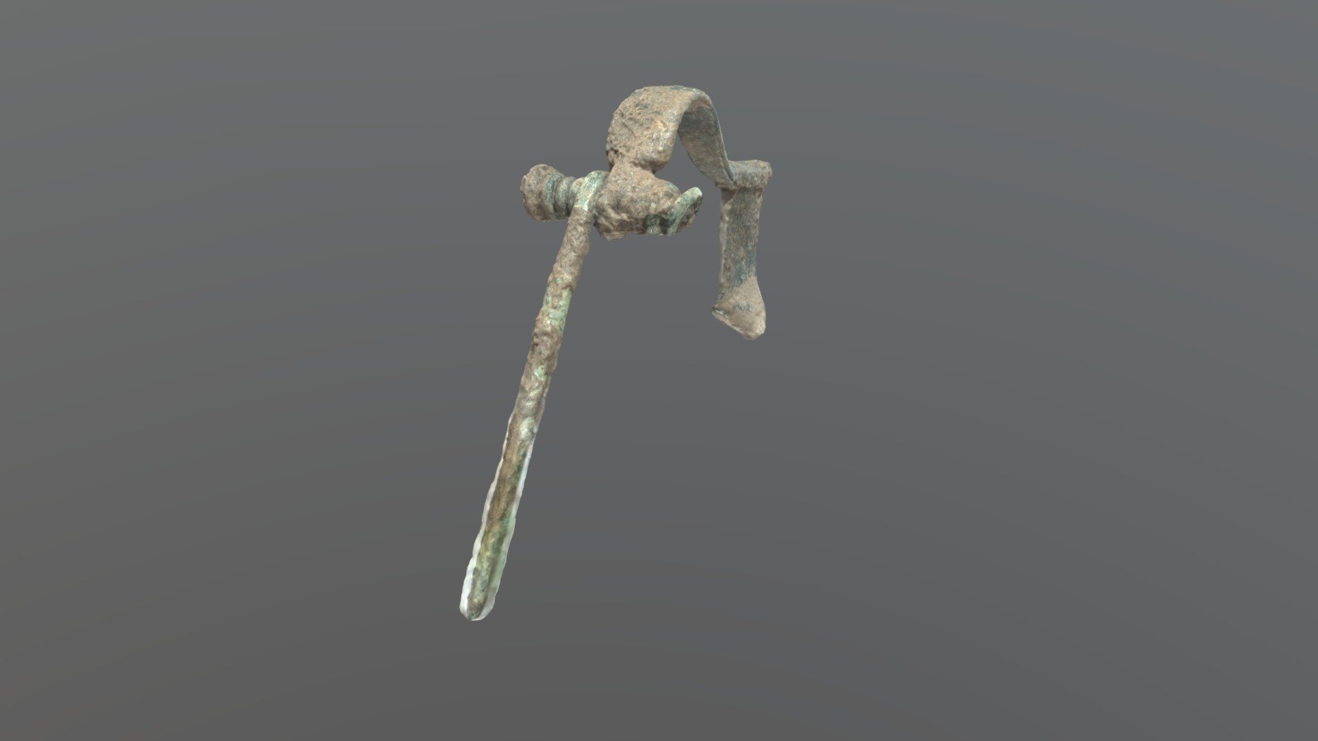 Roman age fibula - 3D model by carpathian [5c38d03] - Sketchfab