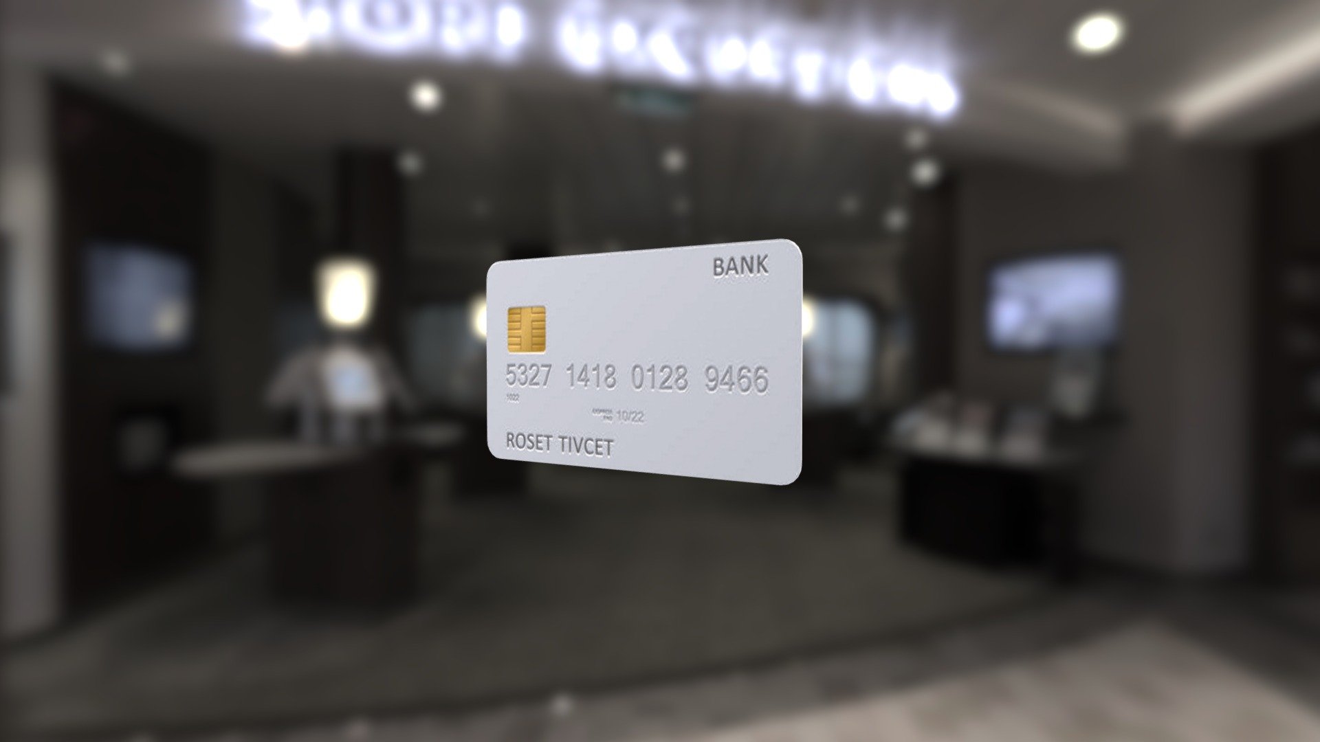 Credit Card (white) - Download Free 3D model by Pichael Productions ...