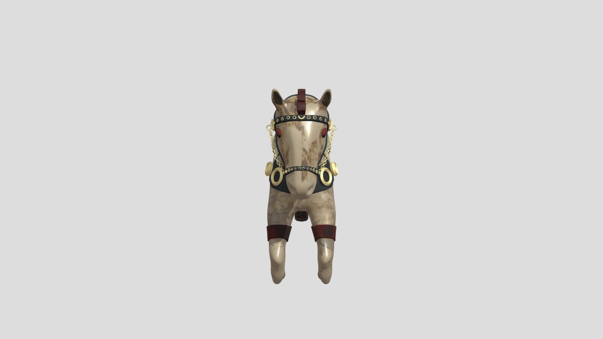 1st Horse model - 3D model by ferdat [5c3a0a1] - Sketchfab