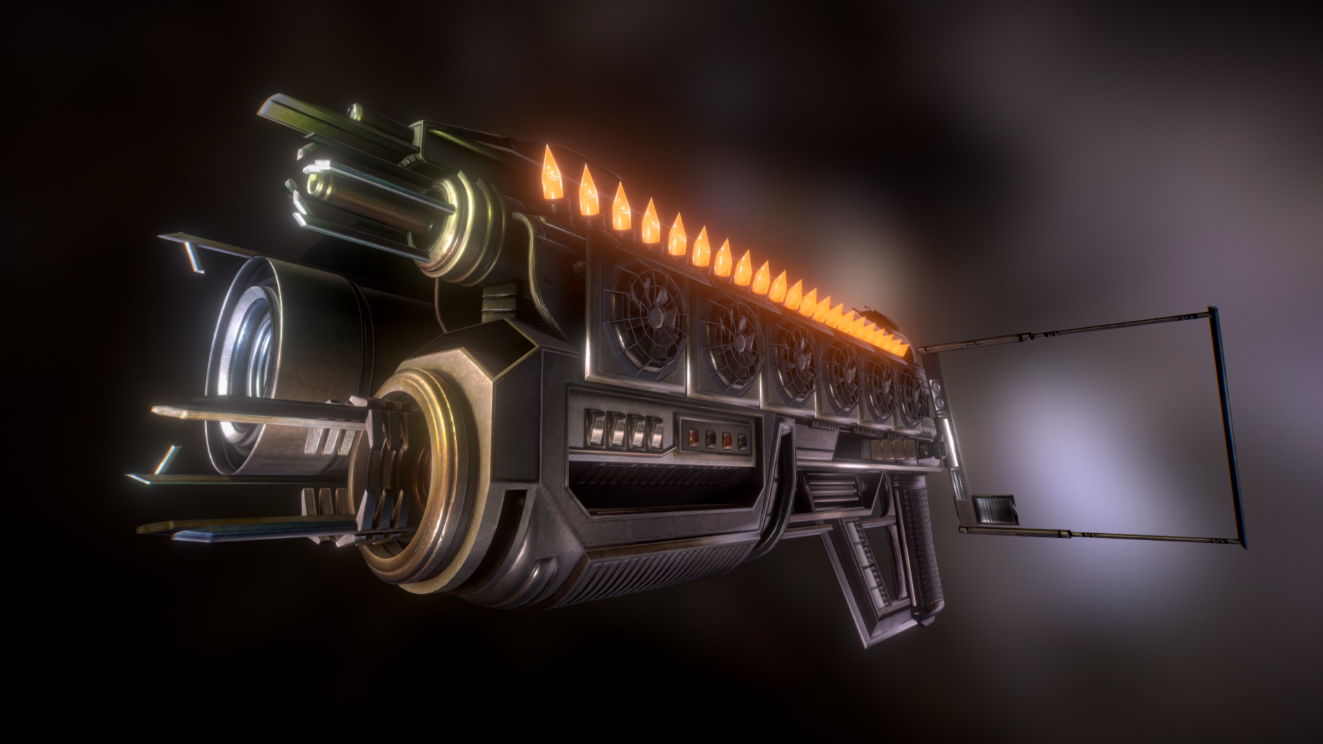 Multi-Gun (Concept) - 3D model by 3DHaupt (@dennish2010) [5c3a931 ...