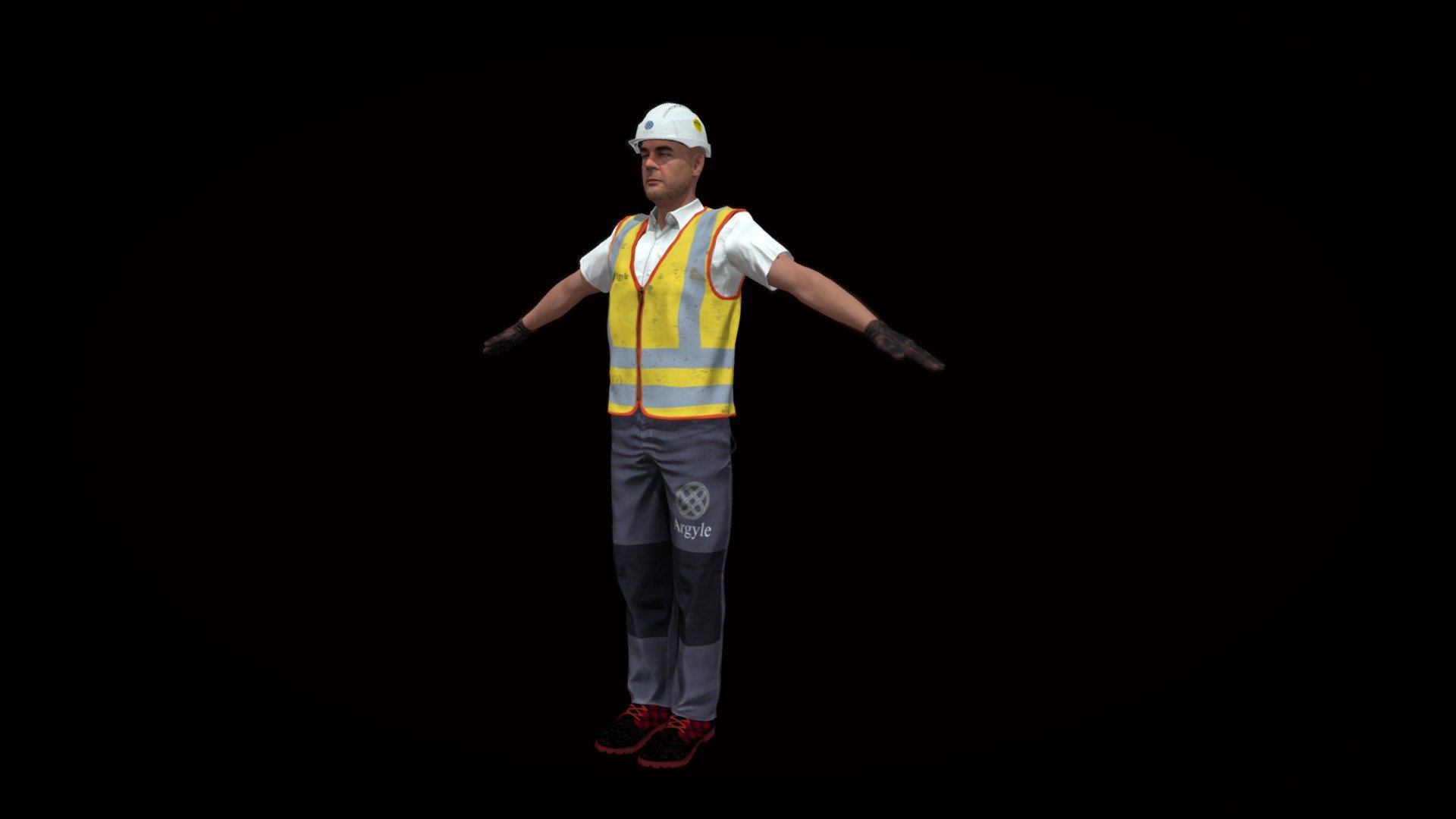 Construction Manager - 3D model by ninox3D [5c3a9d5] - Sketchfab