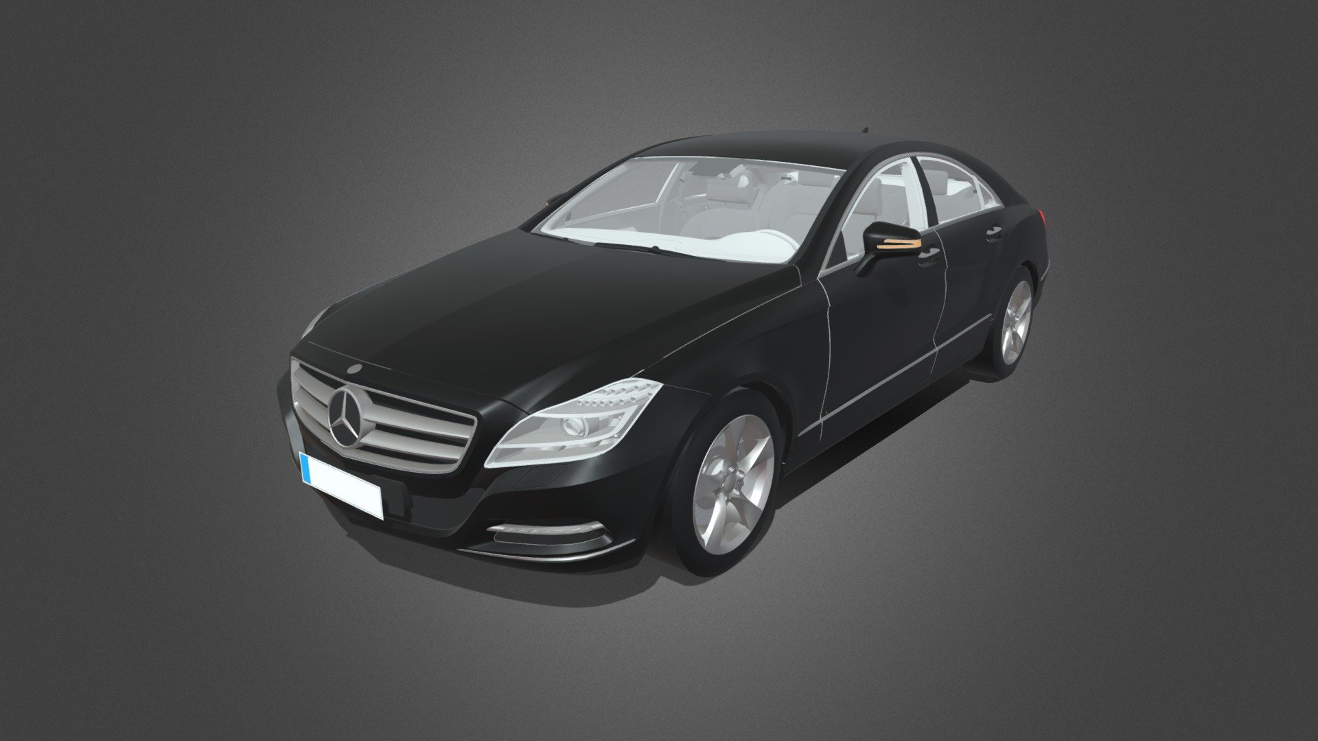 Mercedes - Buy Royalty Free 3D model by 3DDomino [5c3ba8e] - Sketchfab ...