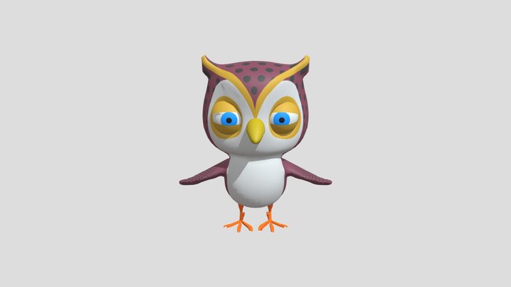 Owl-rig 3D models - Sketchfab
