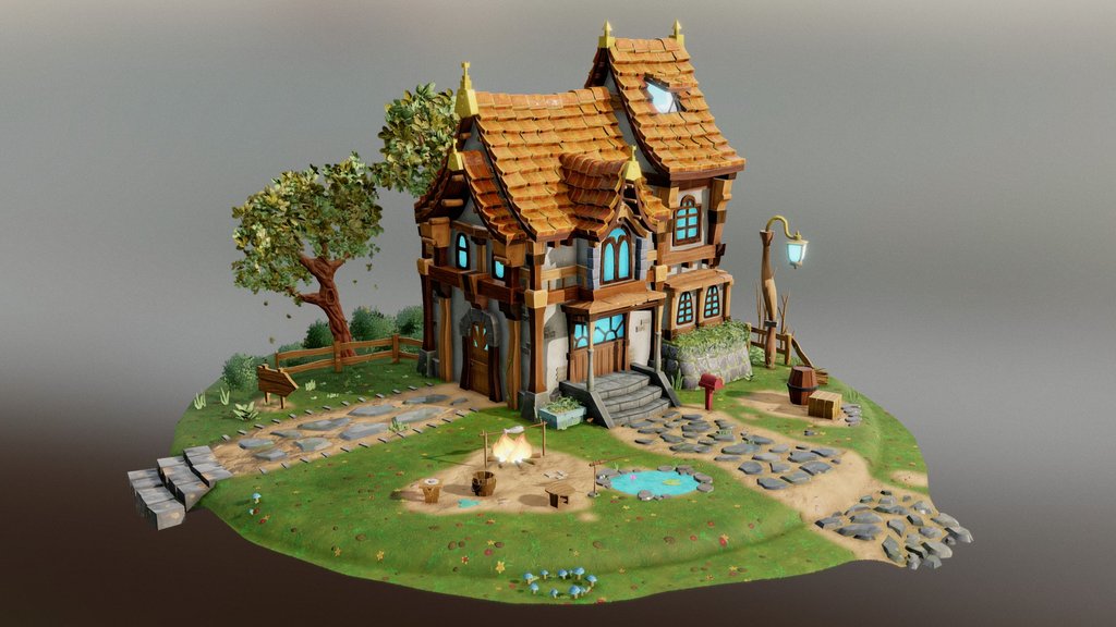 Houses - A 3D model collection by gamedragon2k - Sketchfab