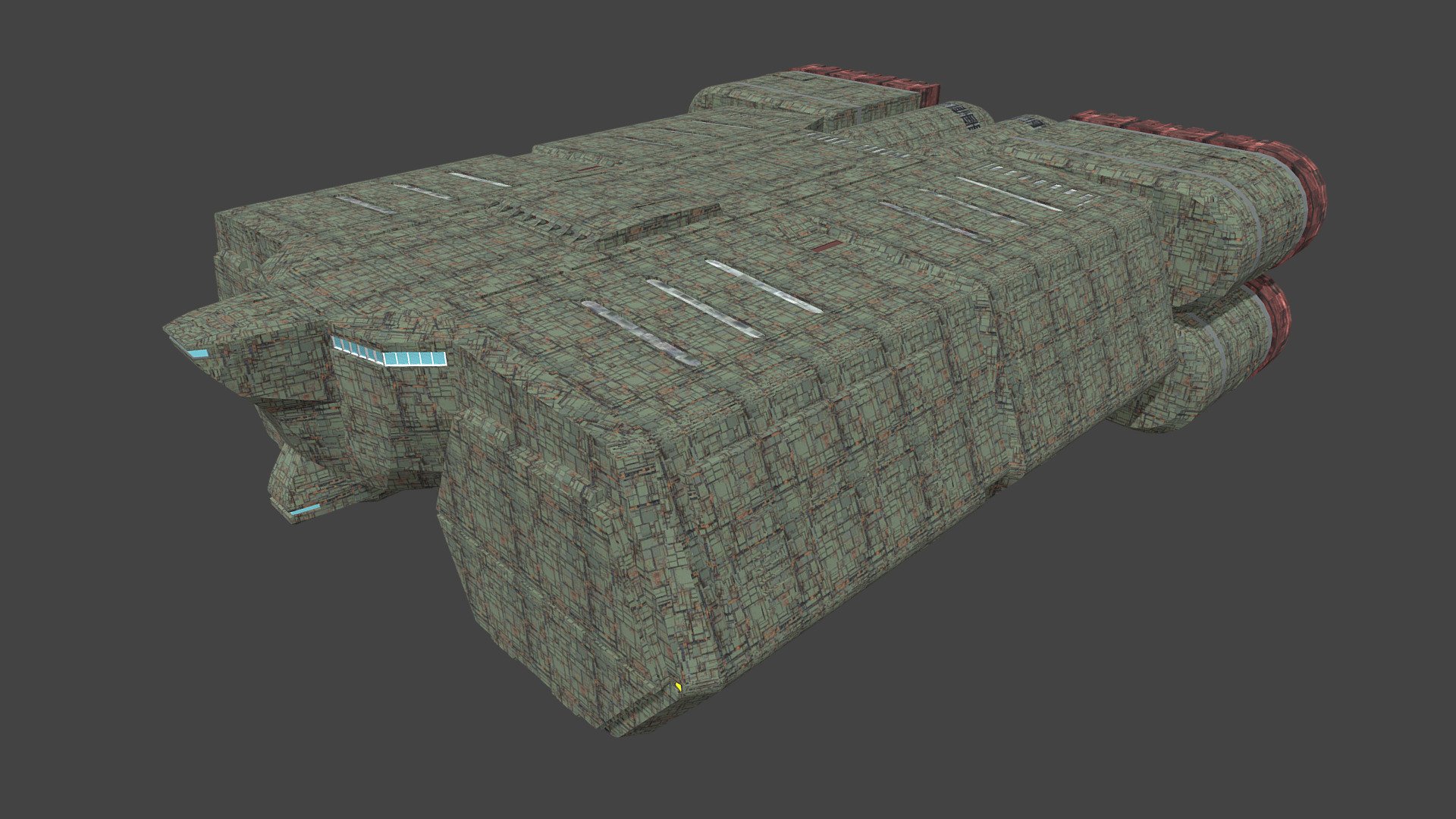Carguero Pesado Coloso/ Heavy Freighter Colosuss - Download Free 3D ...