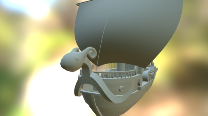 Going Merry - 3D model by Marshall (@marsal.zamora) [5c3e11f] - Sketchfab