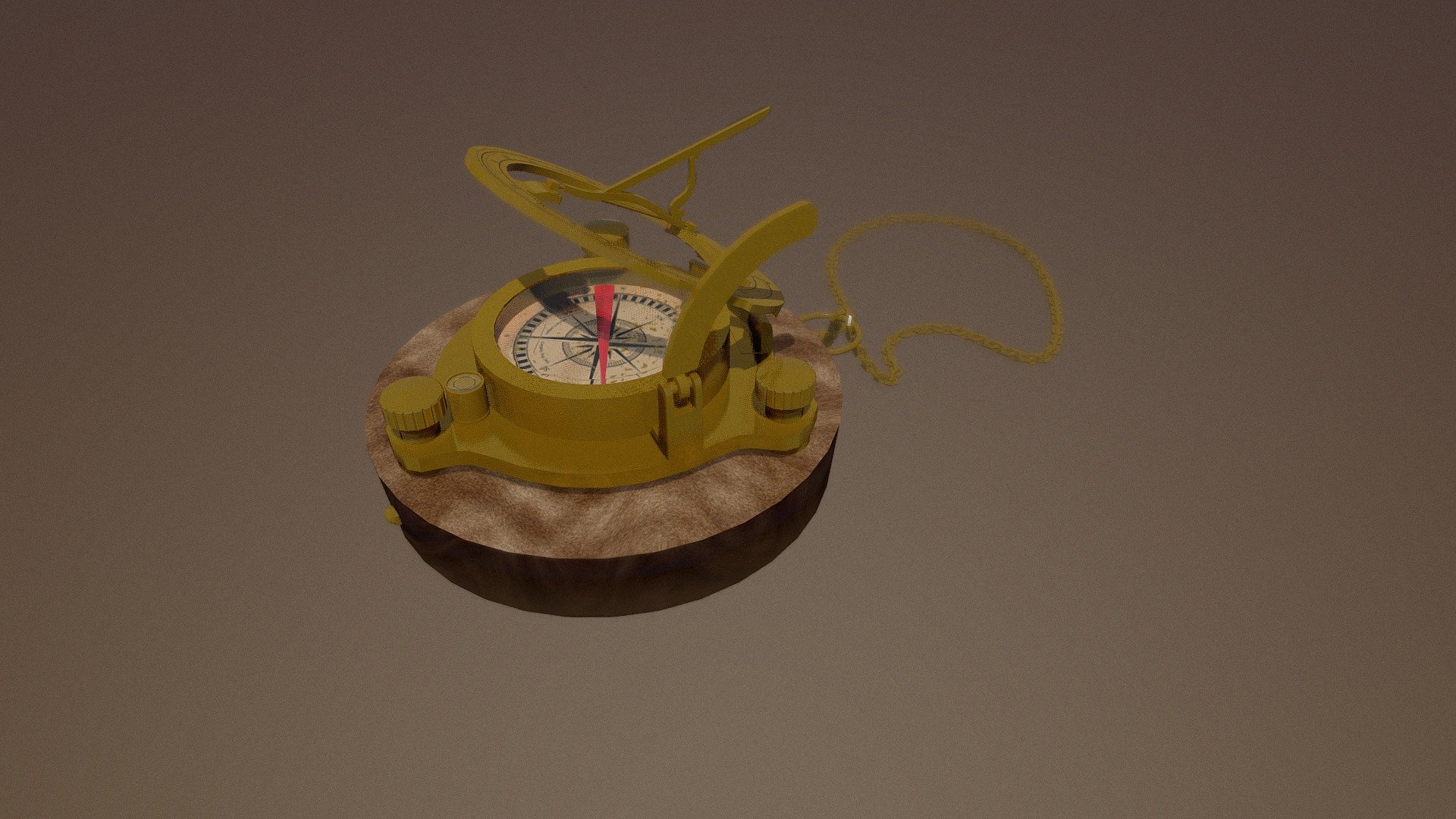 Sundial Compass - #LowPolyAdventure - 3D model by Declan McCulloch ...