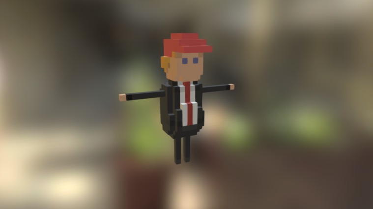Trump - 3D model by morraryan [5c3fe5f] - Sketchfab