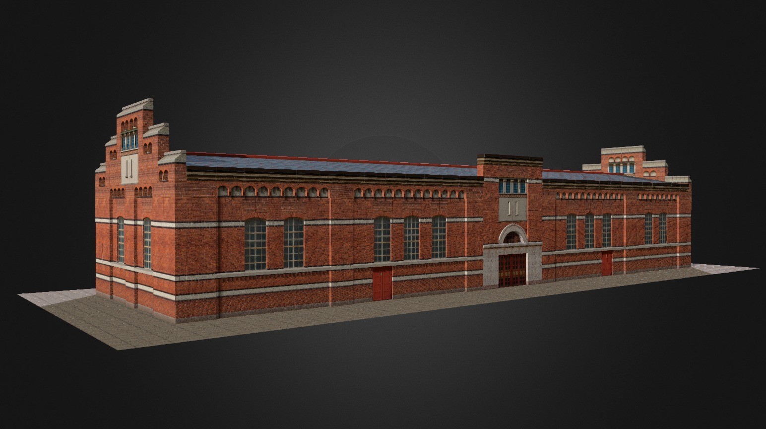 Building - 3D model by Ian Pearce (@ianpearce) [5c414f6] - Sketchfab
