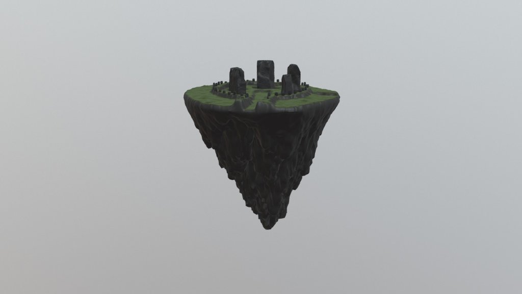 Pillar Island Work in Progress #1 - 3D model by Bread25 [5c42281 ...