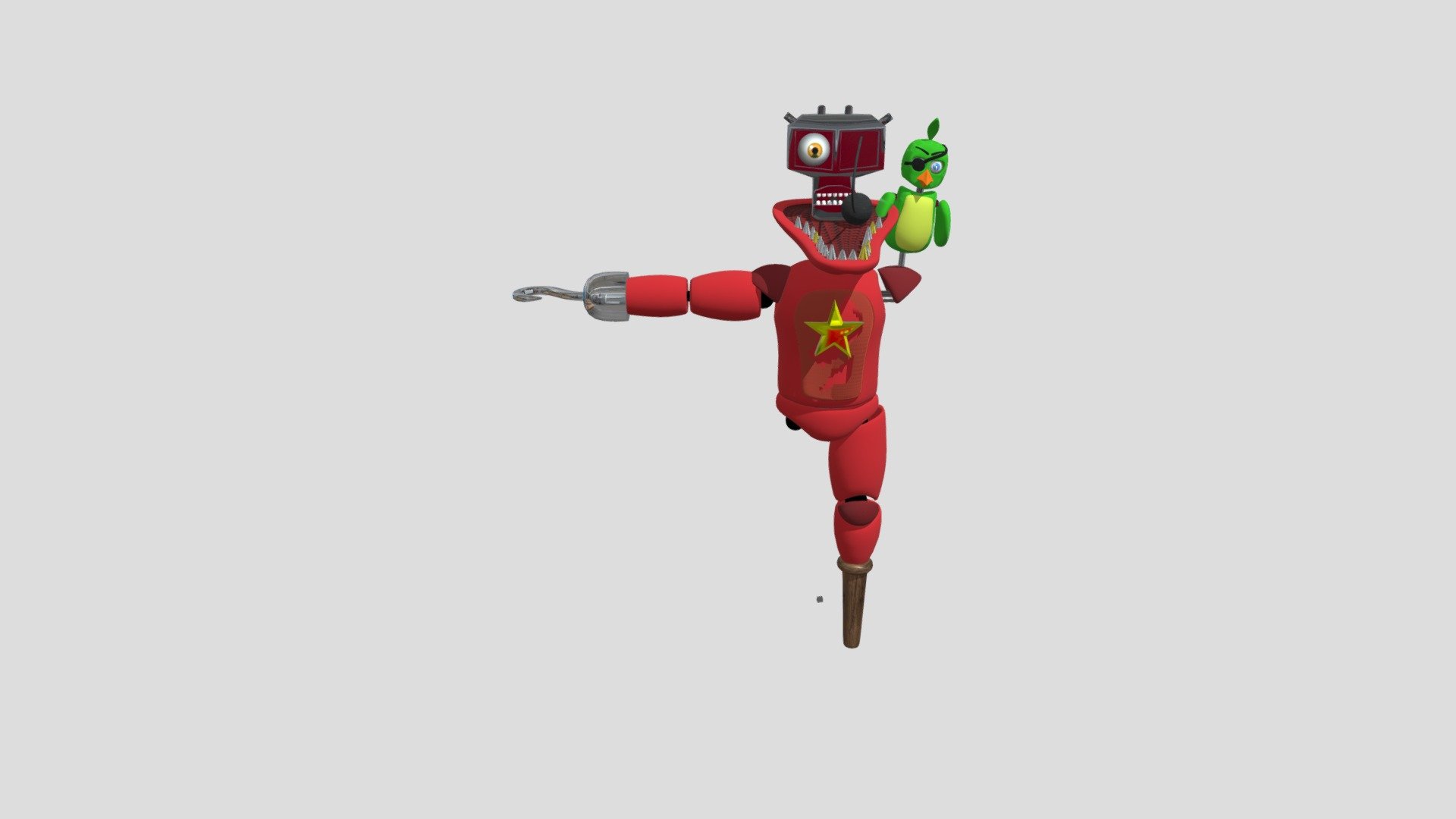 archived rockstar foxy v1 may make v2 - Download Free 3D model by ...