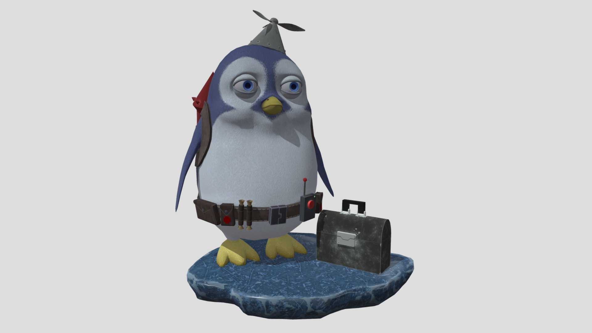 Penguin - 3D model by Alexis Richards (@alexiloo) [5c43f9b] - Sketchfab