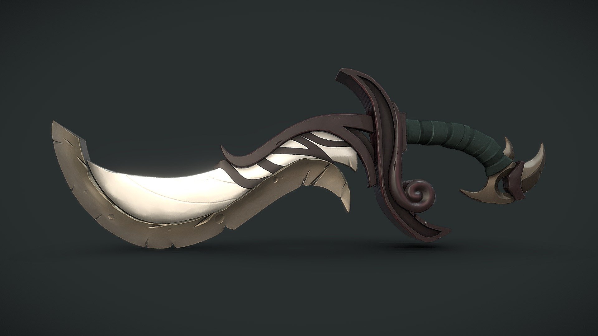DS_Elf_Dagger - 3D model by gittevanhout [5c44693] - Sketchfab