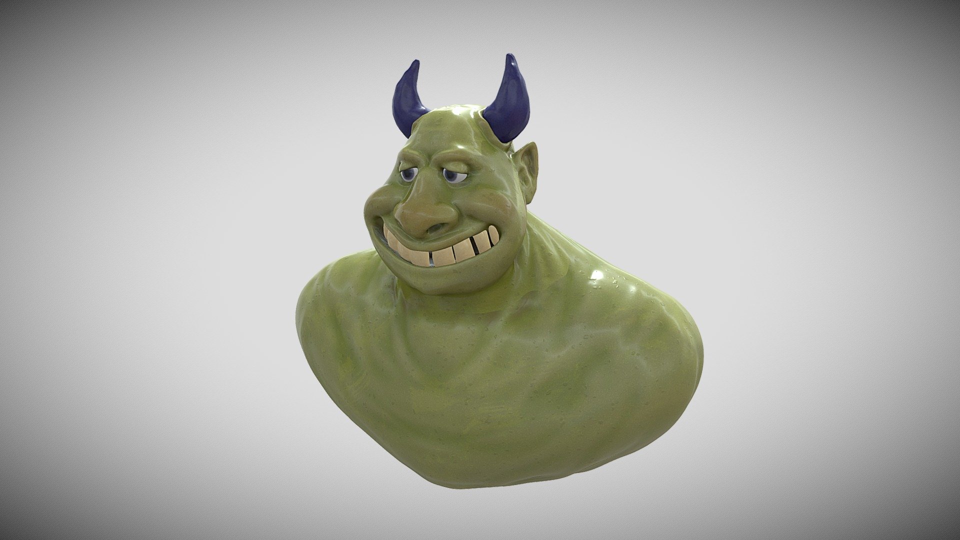 Troll - Download Free 3D model by NoodlePoodle (@NoodePoodle) [5c46178 ...