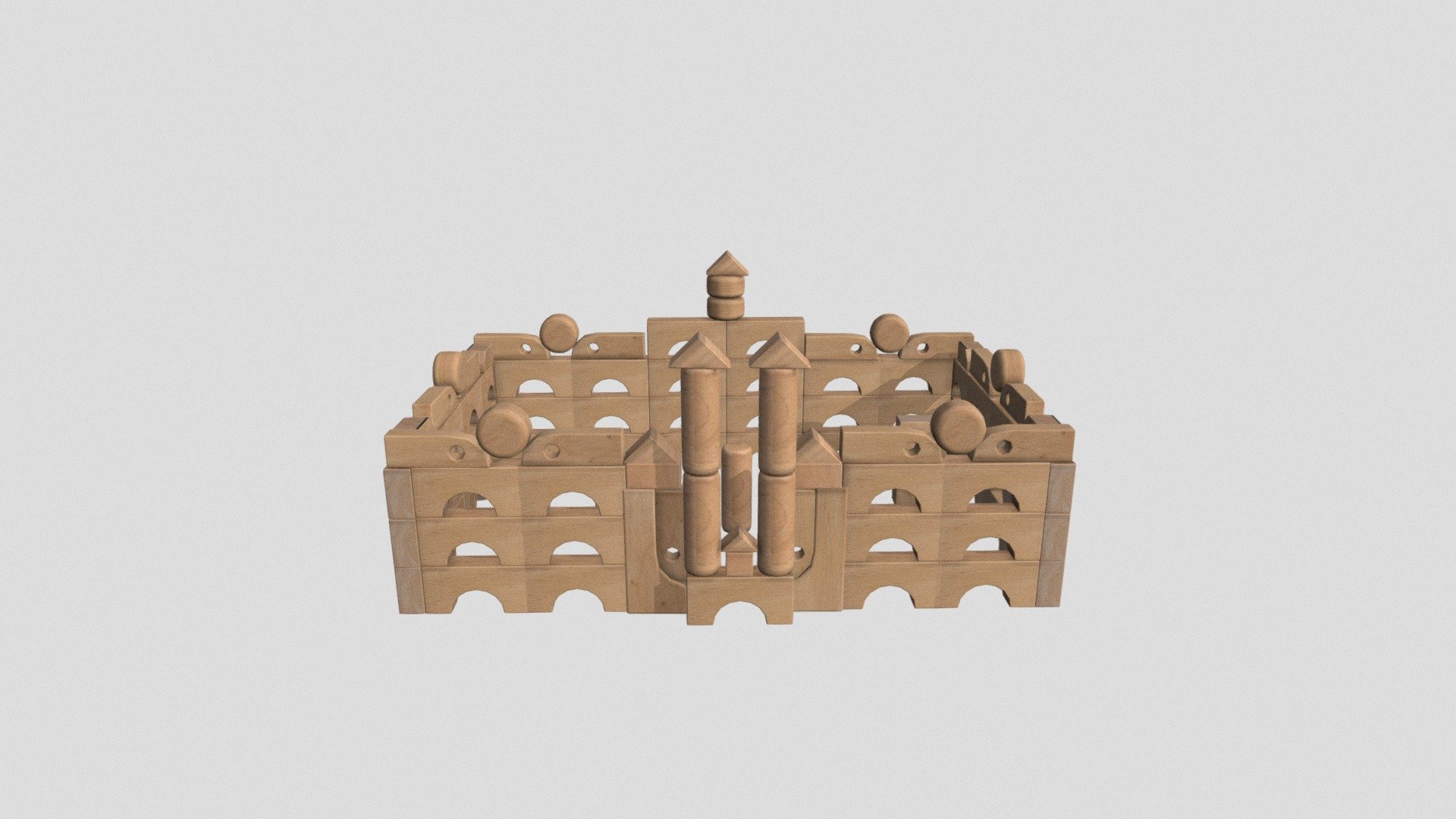 UnitBlock_castle_wk8 - 3D model by tejasvi783 [5c46ef0] - Sketchfab