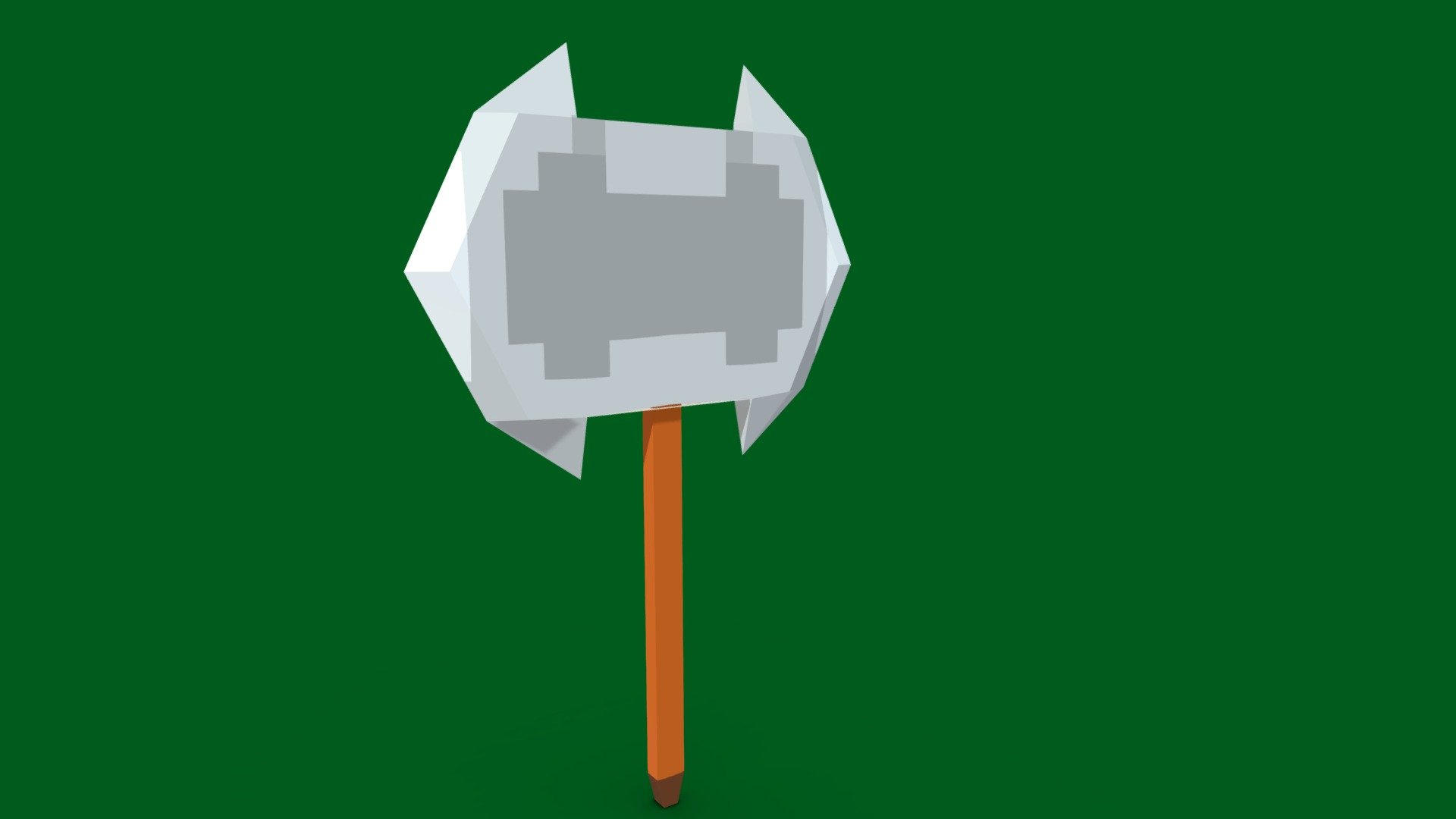 Low-poly axe - 3D model by edwards.8449 [5c496b5] - Sketchfab