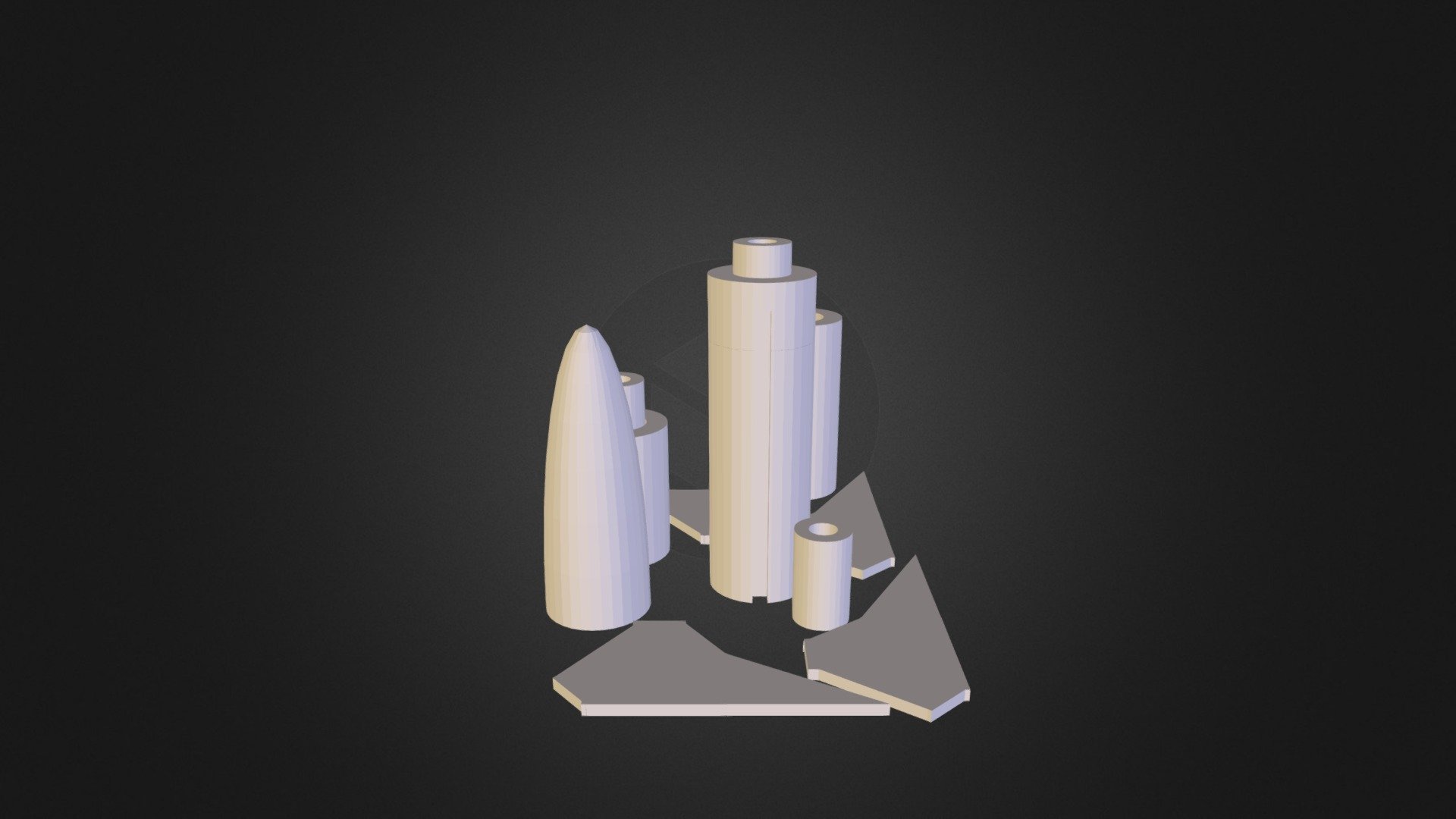 Modular Rocket - 3D model by 3dindustries [5c49f93] - Sketchfab