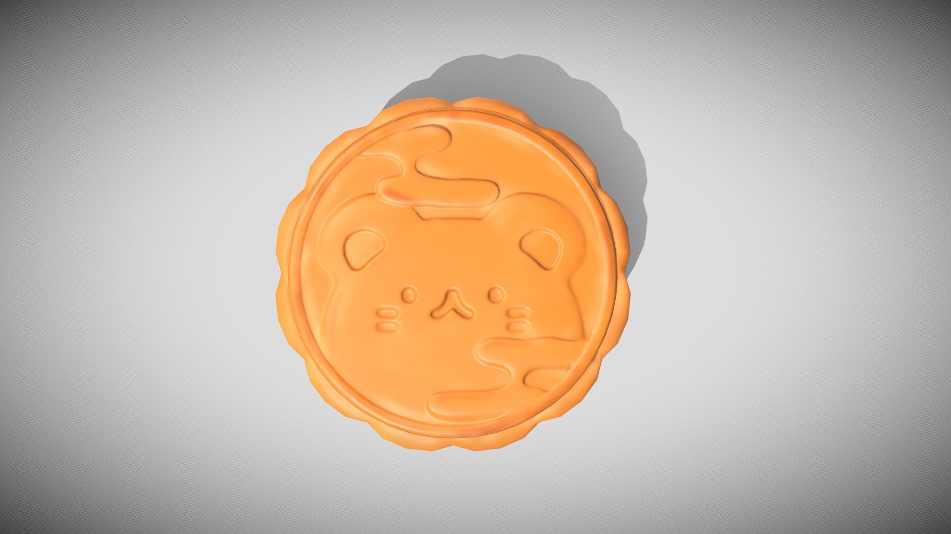 moon cake - 3D model by Micebox_Studio (@micebox) [5c4a26a] - Sketchfab