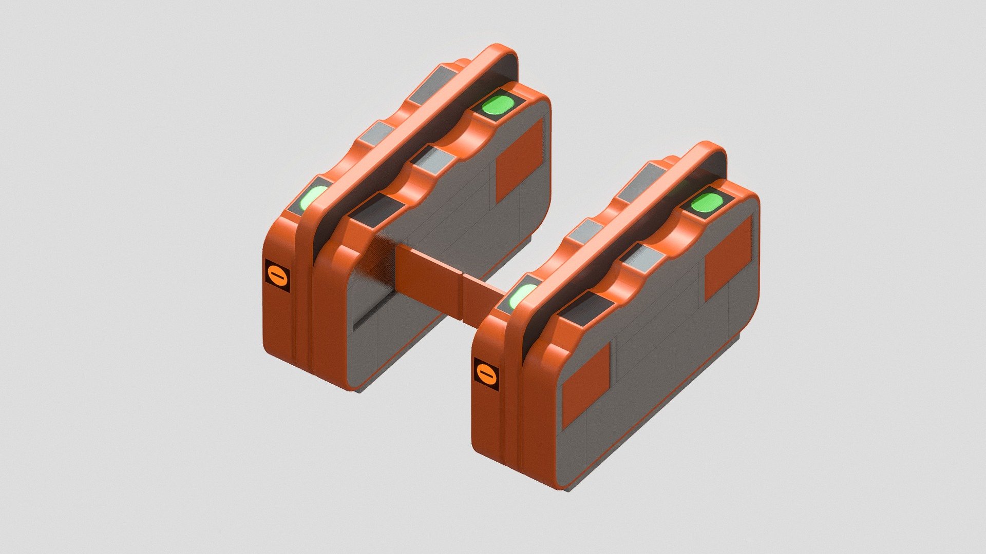 Ticket Gate - Download Free 3D model by Comicaroid (@yuuuusukeeee ...