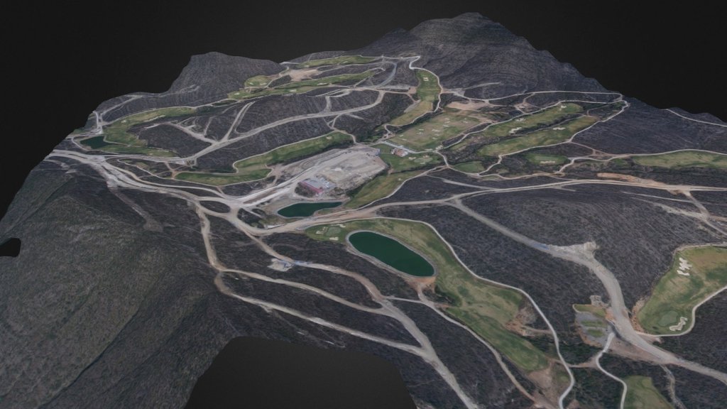 Campo De Golf Color Simplified 3d Mesh - 3D model by Droidika [5c4bddd ...