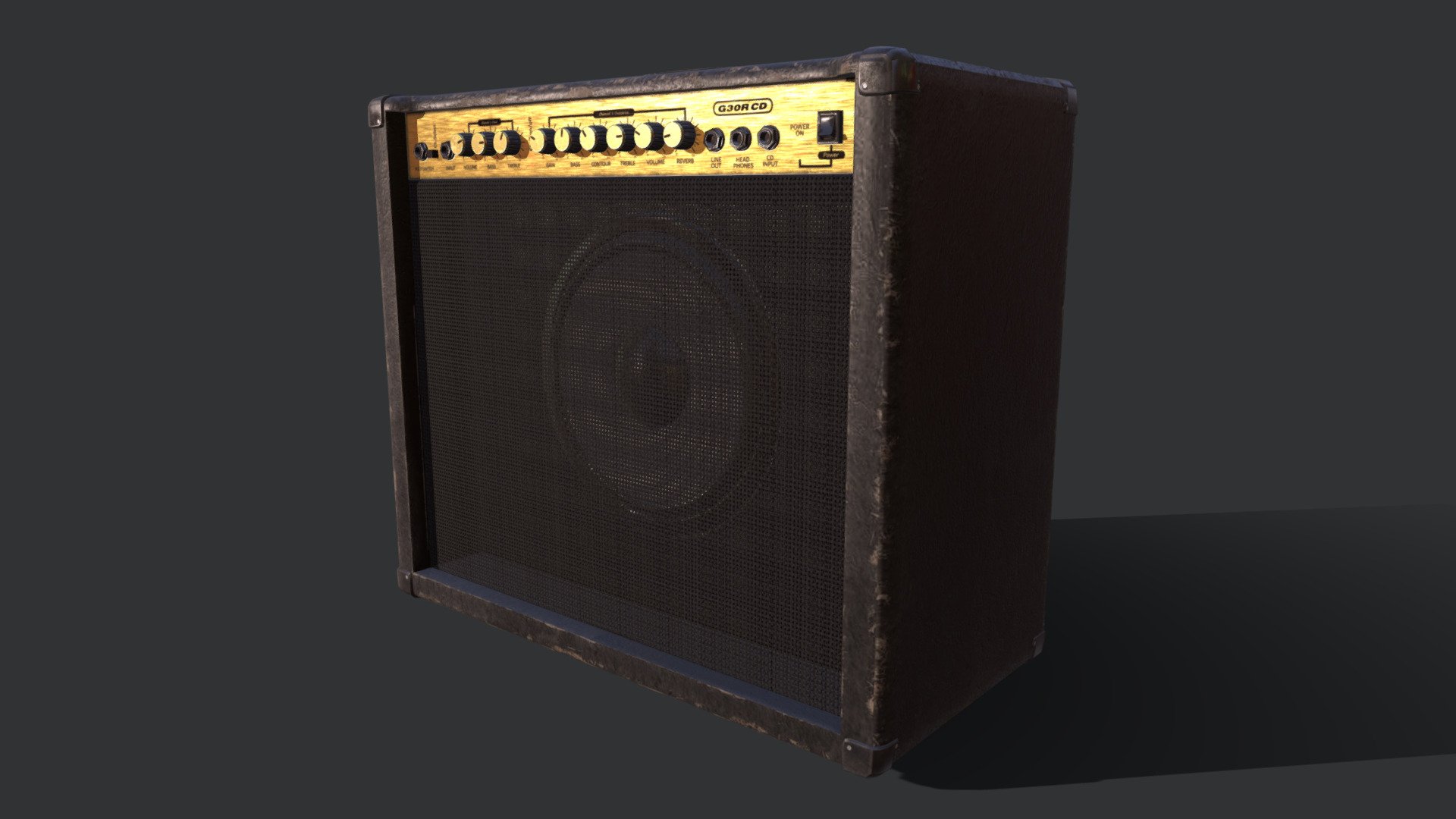 Old amp - Download Free 3D model by pibanezl (@hypermegadev) [5c4c476 ...