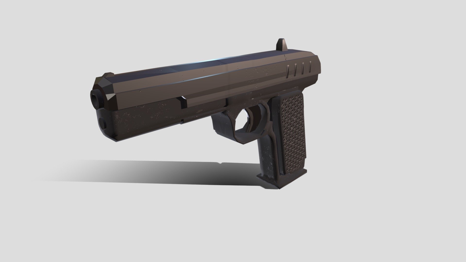 Pistol - 3D model by tori1243 [5c4c53b] - Sketchfab
