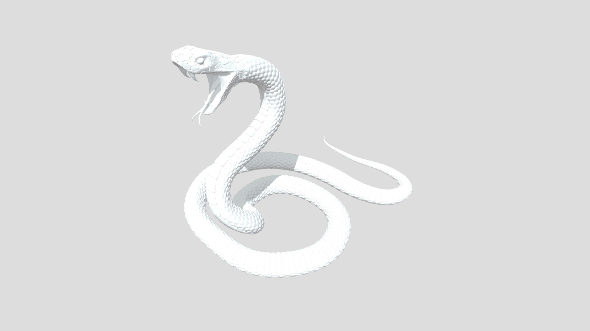 Snake - 3D model by Minh.Huy [5c4e4b3] - Sketchfab