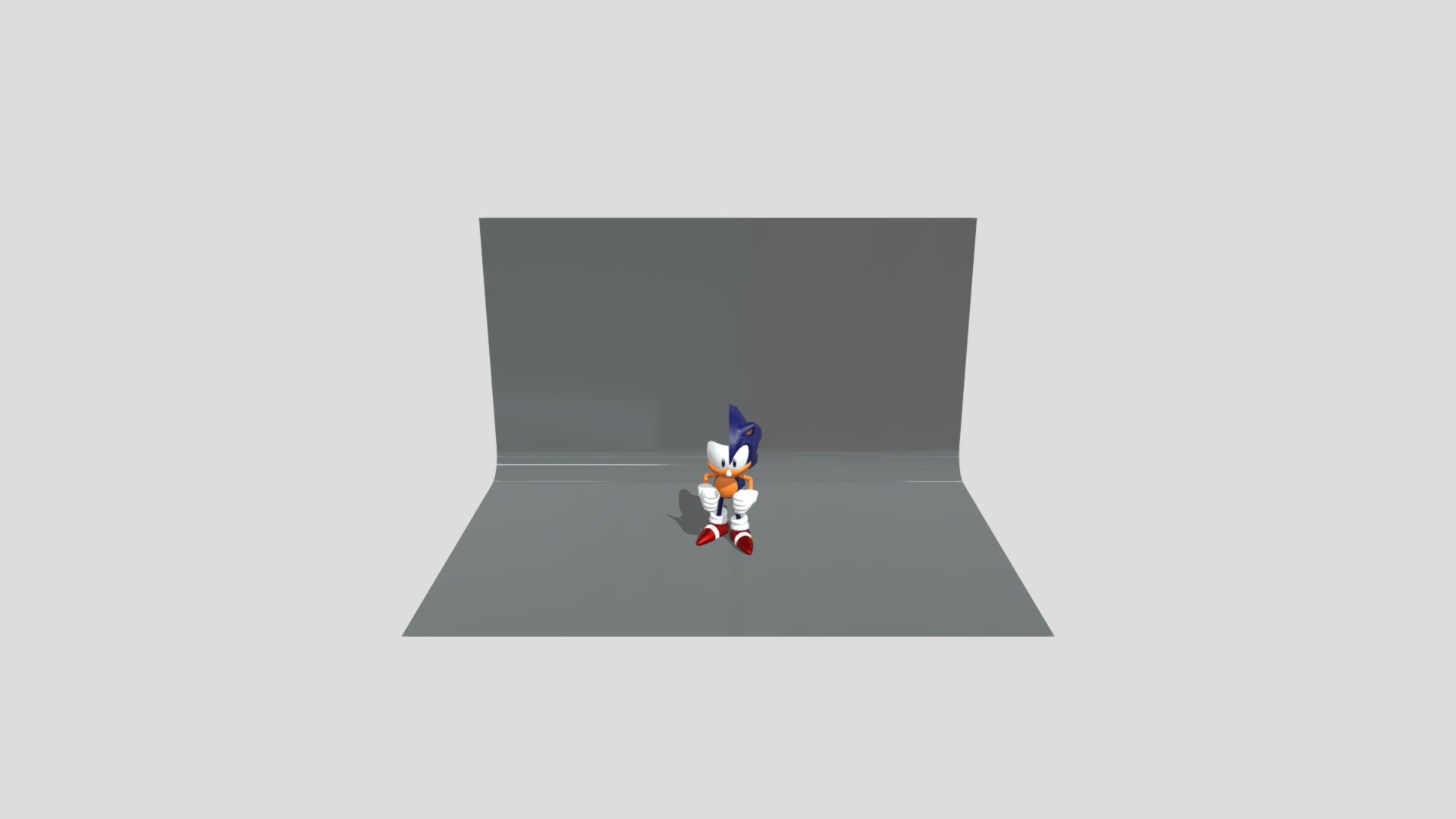 Classic Sonic JP - Download Free 3D model by fnff022 [5c50067] - Sketchfab