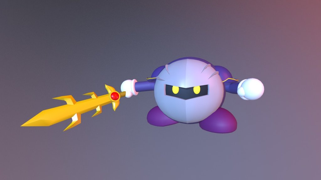 Meta Knight WIP - 3D model by casscadence [5c5016d] - Sketchfab