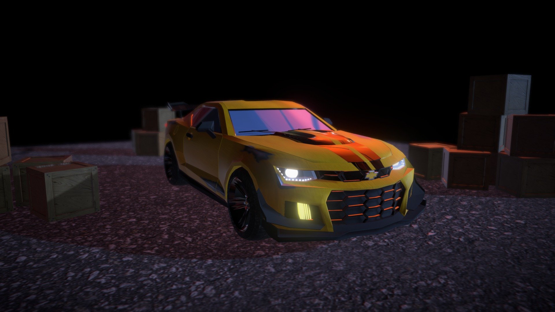 Bumblebee - 3D model by Teresa_Zhu [5c50afc] - Sketchfab