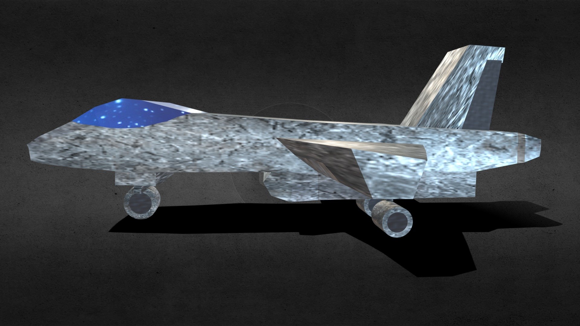 AVIÃO CINZA ESCURA BLENDER 3D. 💯 - 3D model by natalia-chen [5c520ab ...