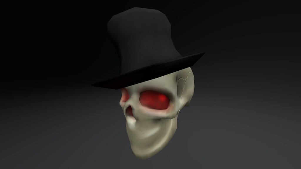Cartoon Skull - 3D model by anderson3dart [5c52e26] - Sketchfab