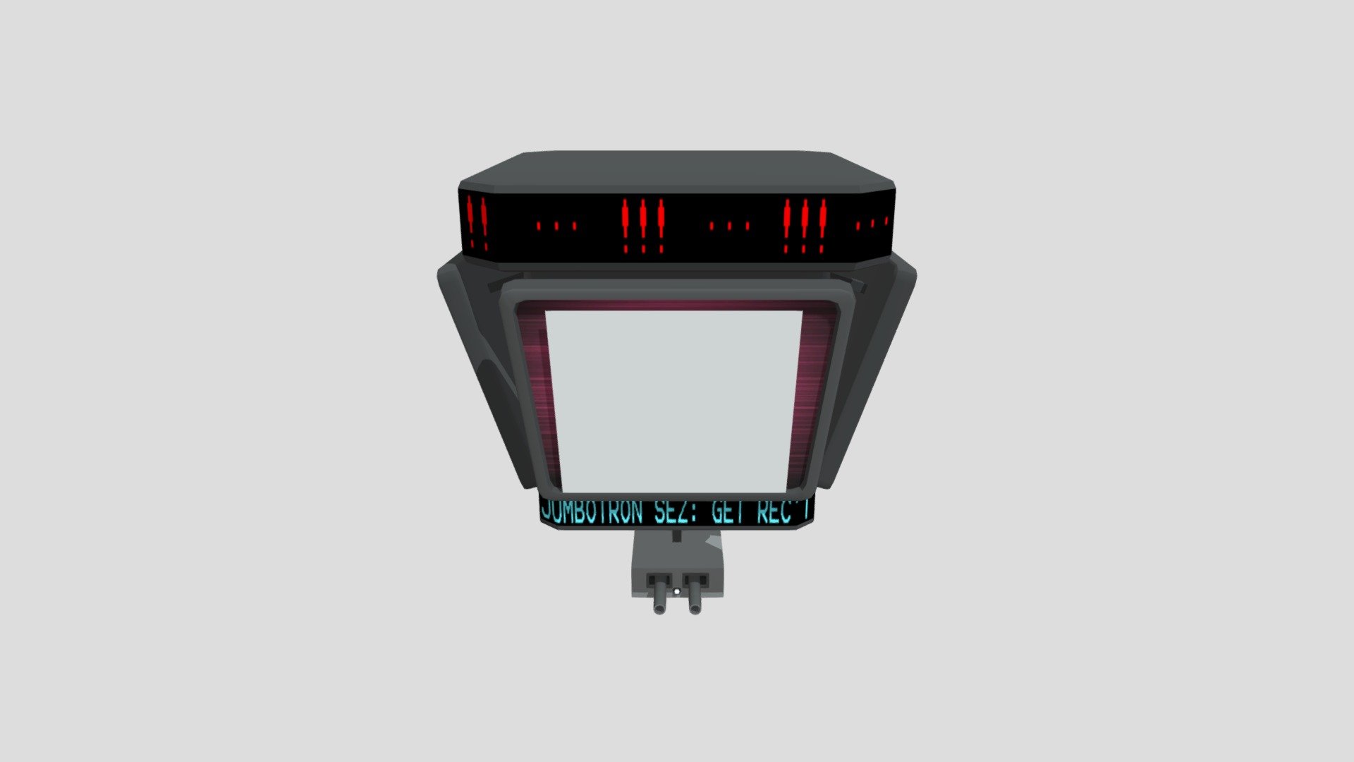 Pc_computer_-_rec_room_-_jumbotron - Download Free 3D model by ...