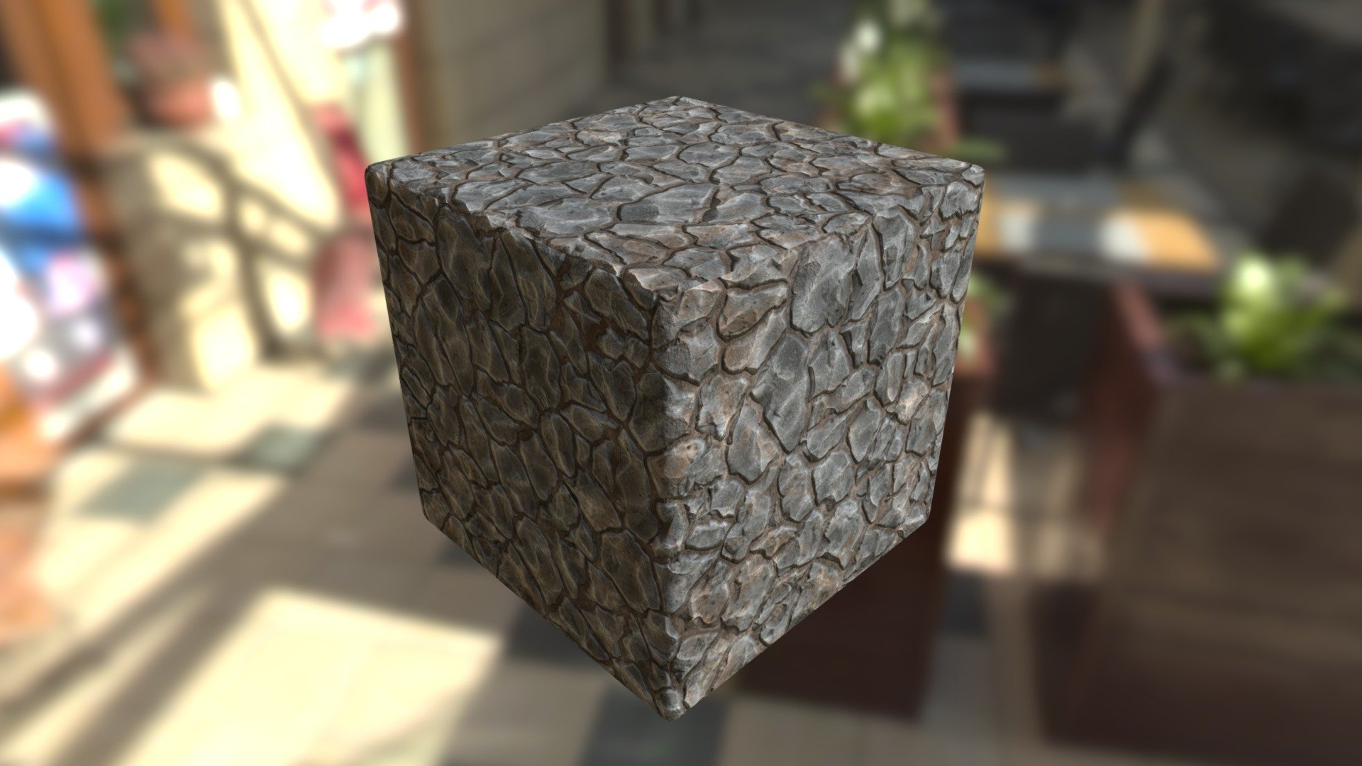 Rocky ground material - 3D model by Lizardsking [5c54132] - Sketchfab