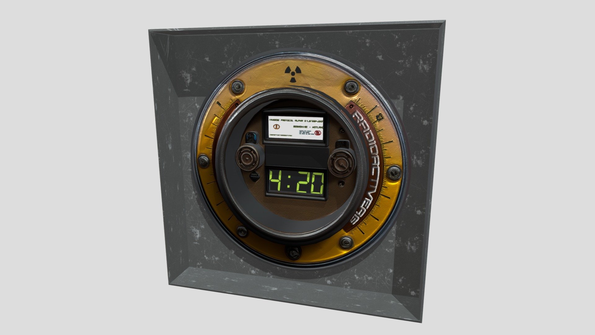 DIGITAL METER 001 - Download Free 3D model by RadioactiveAG [5c54319 ...