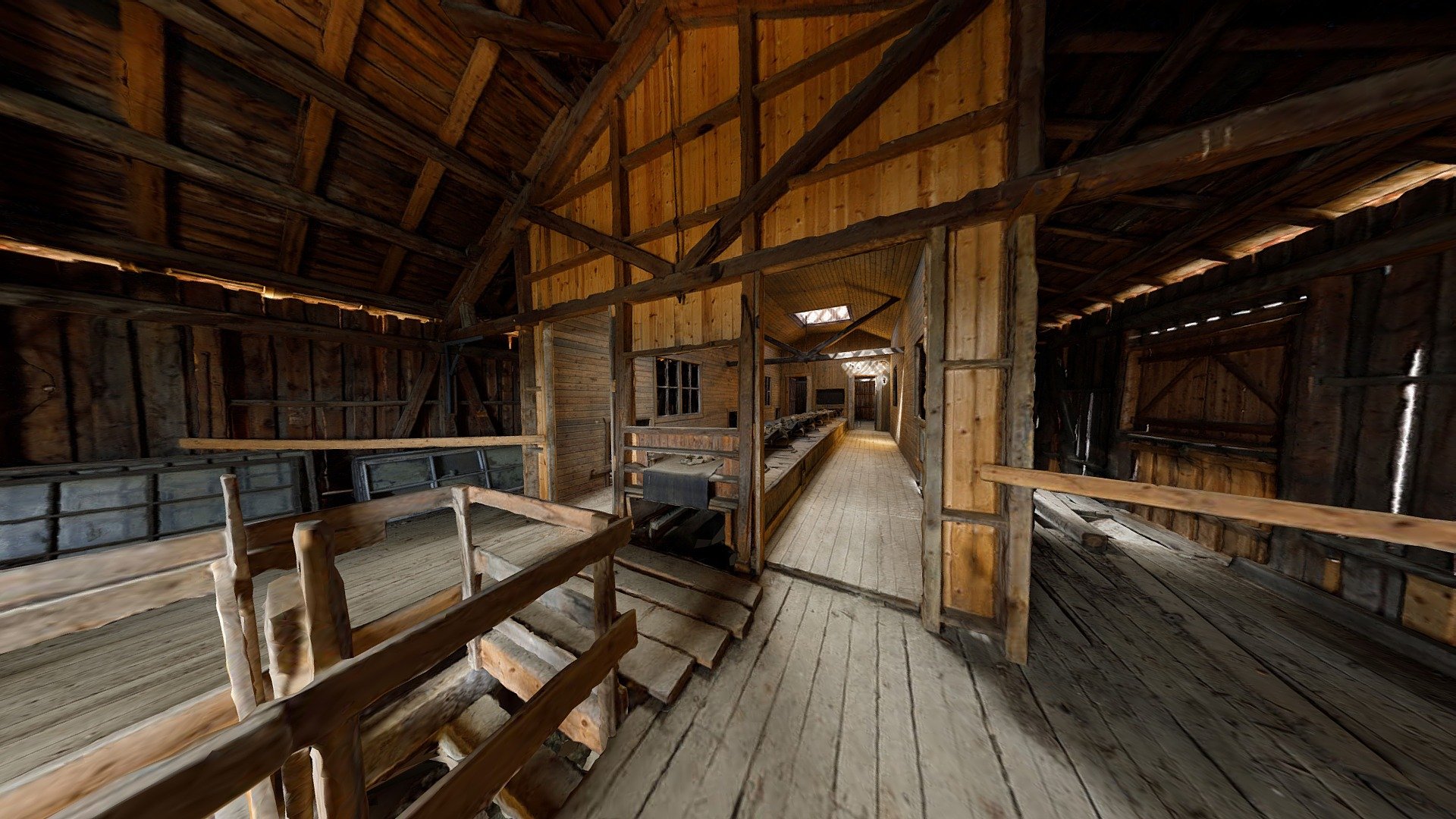 Sorting house (Plukkhus) at Folldal Verk - 3D model by thomas.jergel ...