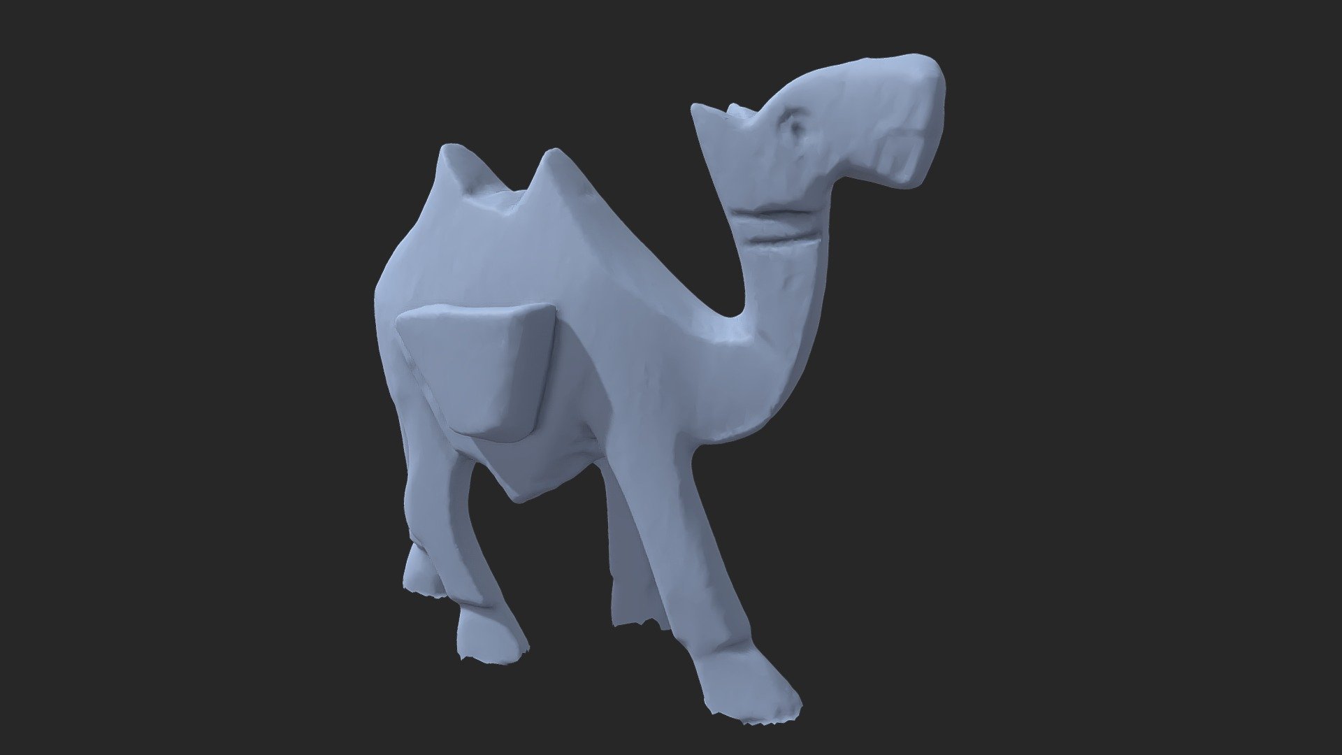 Wooden Camel 3D Scan - Creality CR-Scan Lizard - Download Free 3D model ...