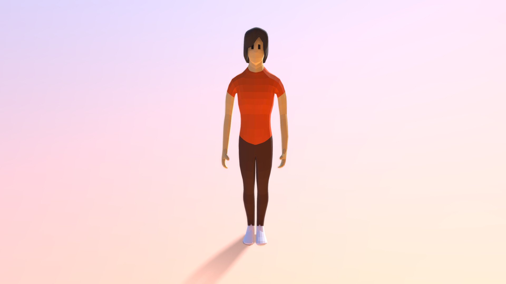 Male low poly character animated - 3D model by Sith (@Leonardo.Codamo ...