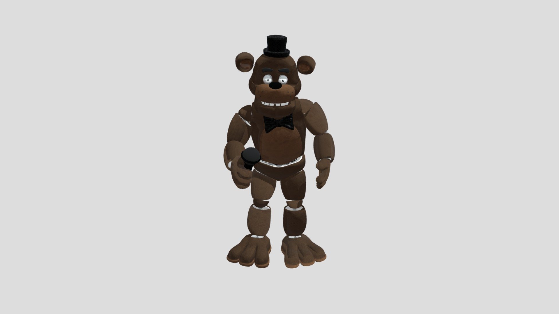 Movie_ Freddy Fazbear - Download Free 3D model by djnglequandale ...
