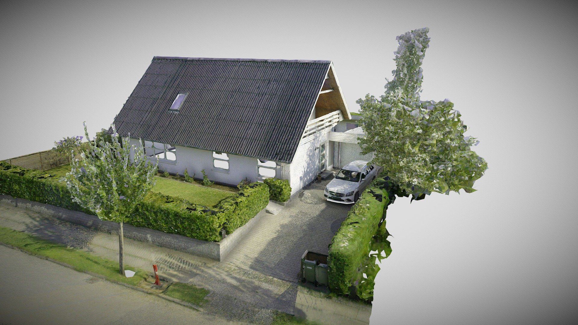 Hus - Download Free 3D model by kedde [5c580b2] - Sketchfab