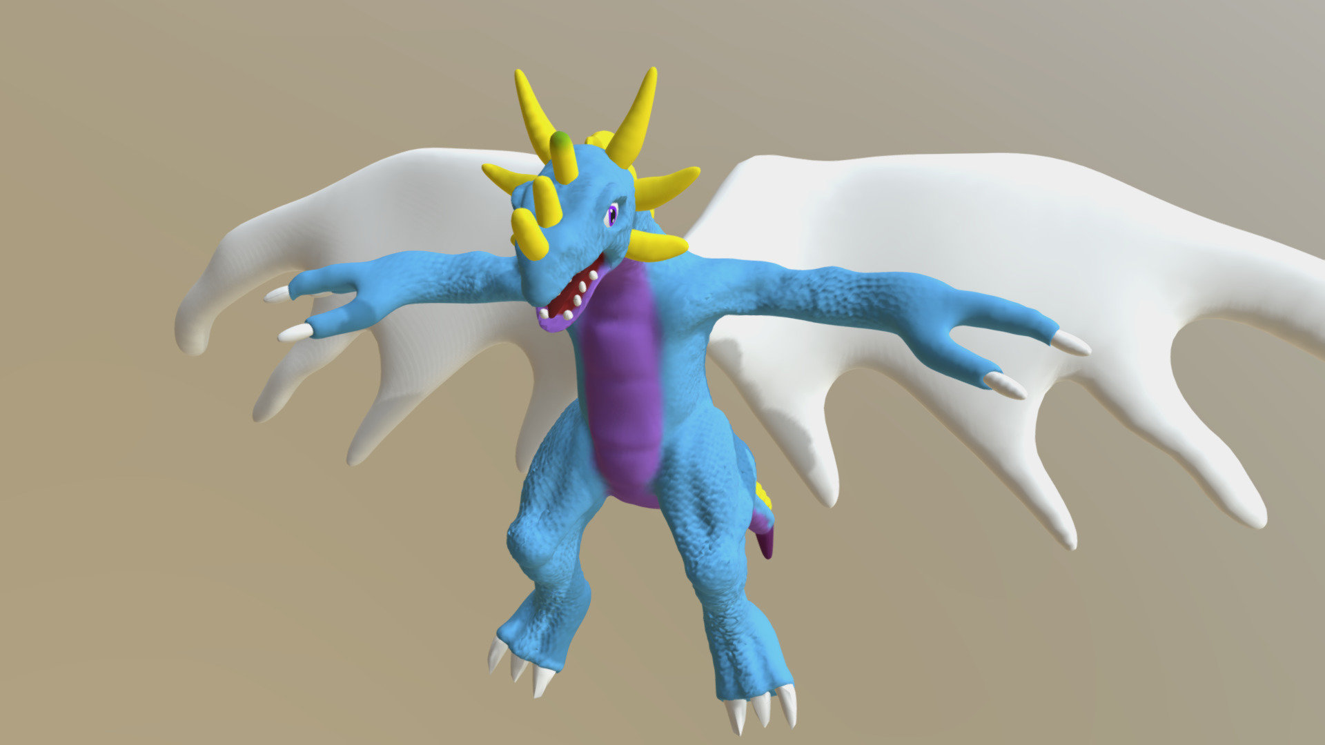 Luxion The Dragon Adult - 3D model by xeratdragons (@dragonights91 ...