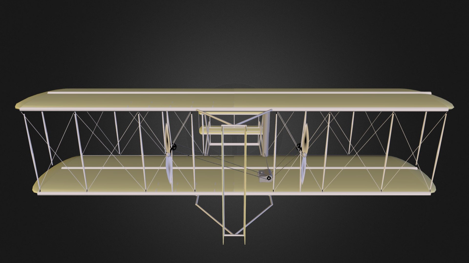 Wright Brothers Plane - 3D model by Matthew Delong (@matthewdelong ...