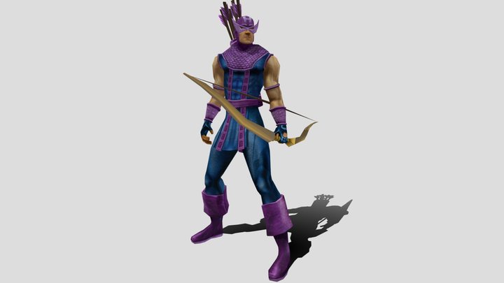 Hawkeye 3D models - Sketchfab