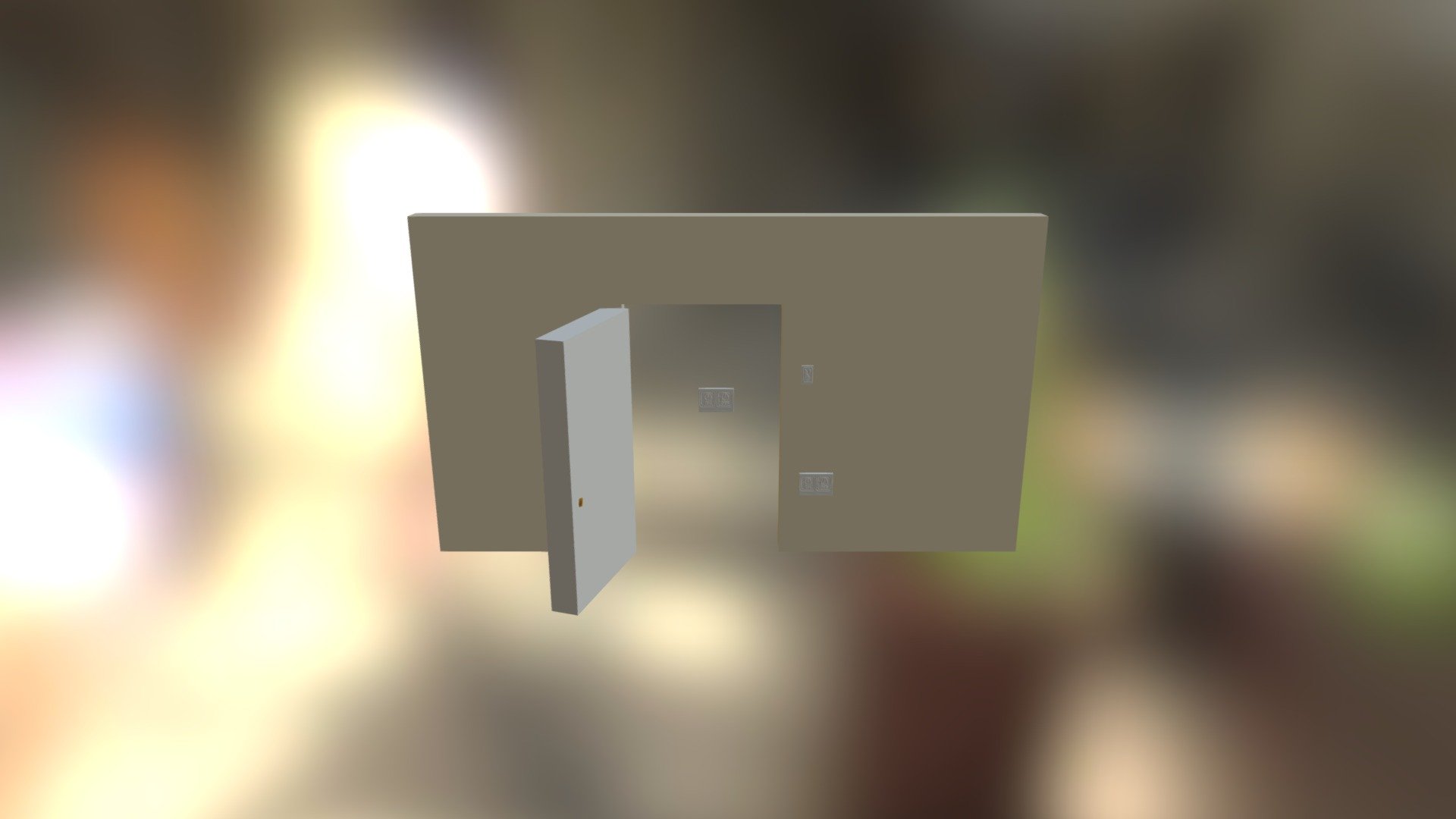 Little Light Switch - 3D model by davidoob [5c5b837] - Sketchfab