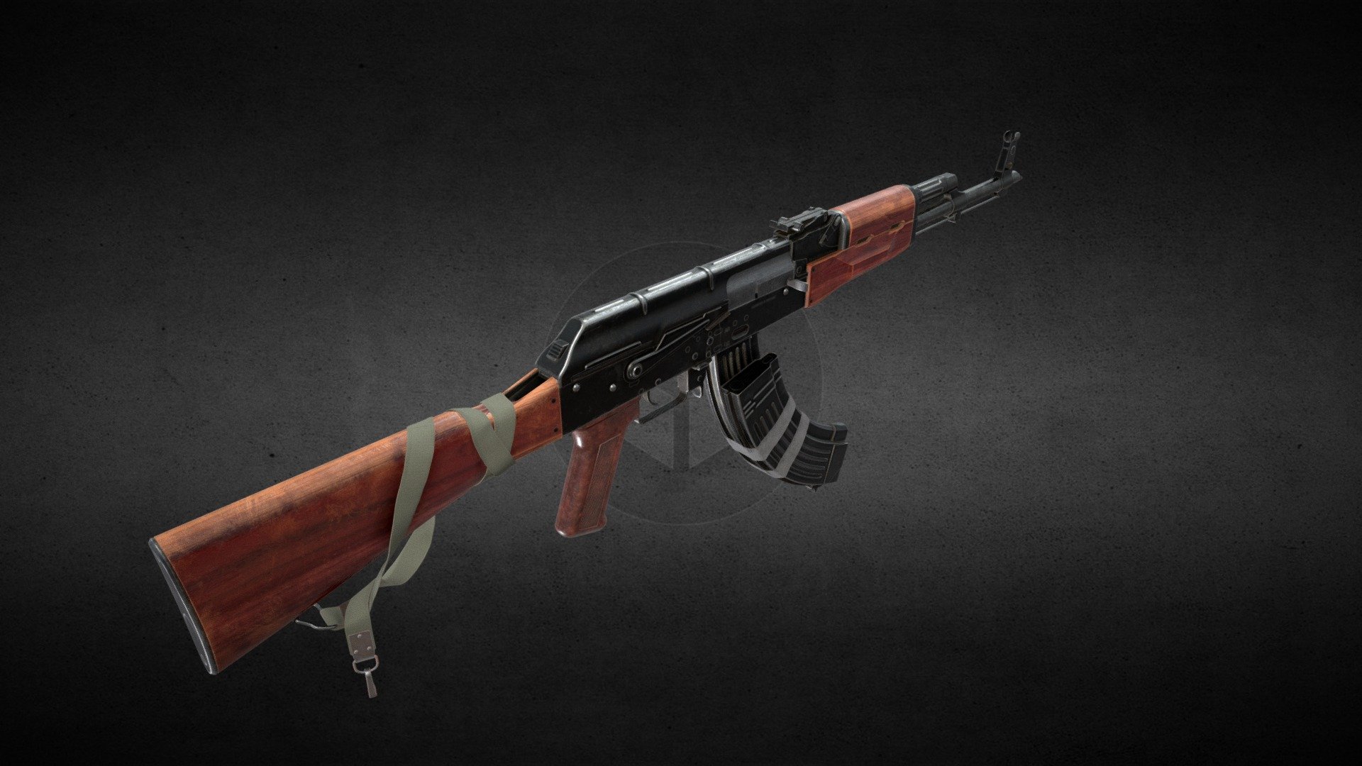 [Free] Russian AKM - Download Free 3D model by Igor Medvedev ...