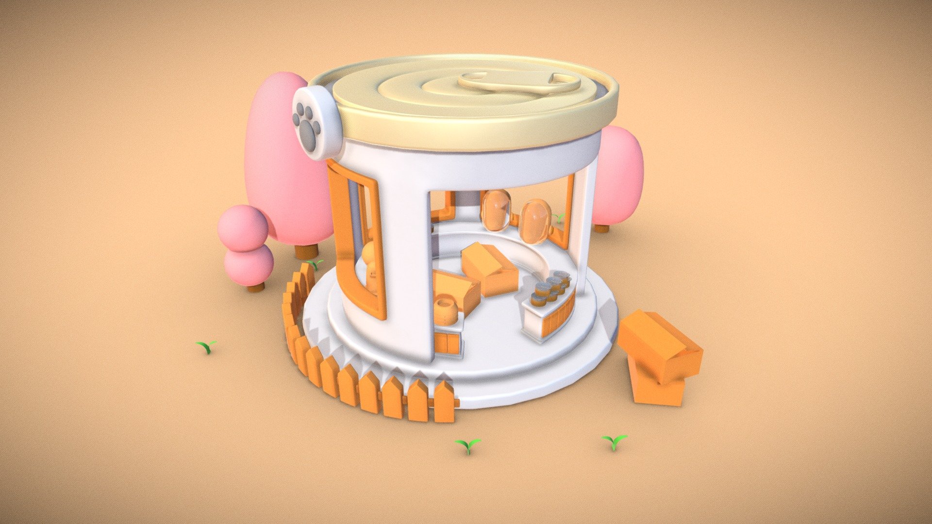 Can Cafe - 3D model by ESDA Solo (@solo2) [5c5ddc0] - Sketchfab
