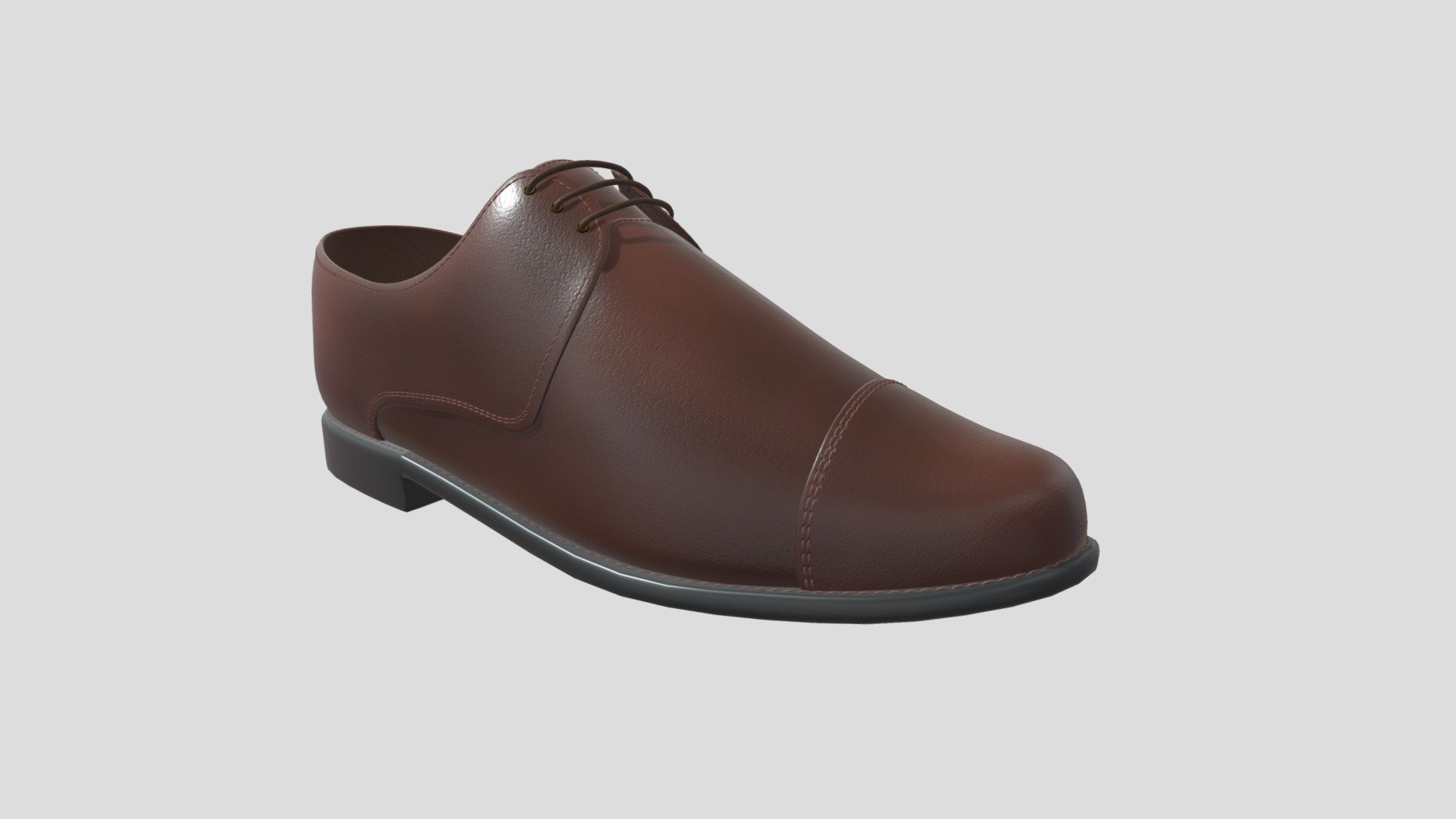 Leather Shoe - 3D model by ren663d [5c5e930] - Sketchfab