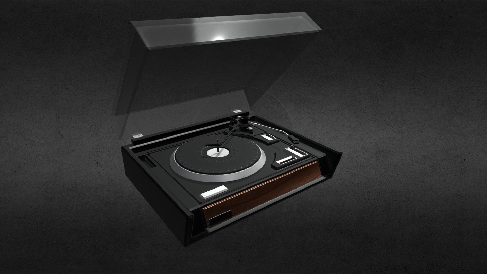 Record Player - 3D model by Casto (@castojr) [5c5ec82] - Sketchfab