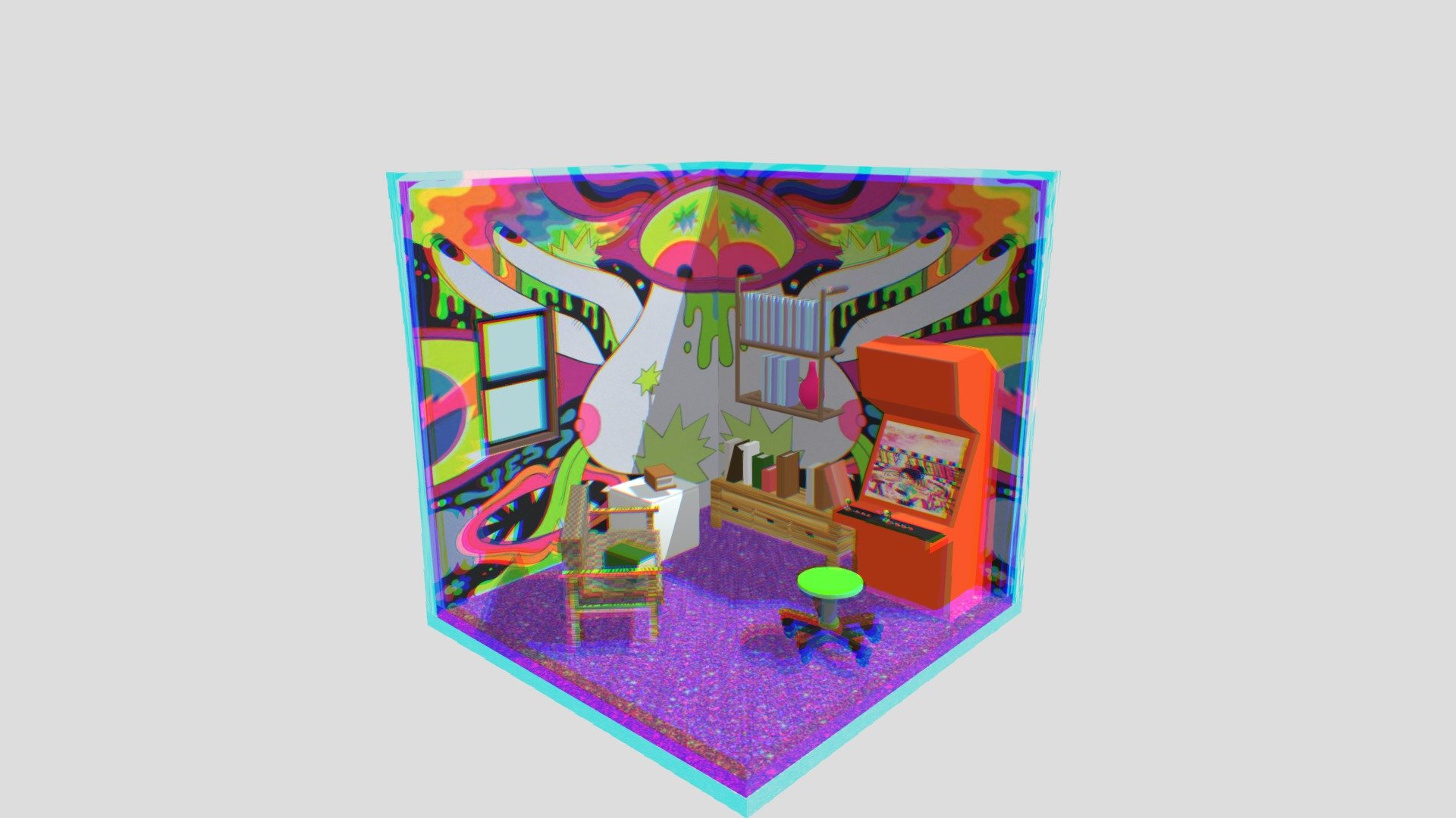 房間/Room - 3D model by Malak (@Malak322) [5c5f0f2] - Sketchfab